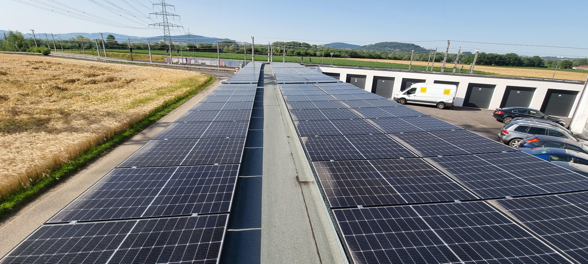Photovoltaik Installation